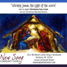 Christmas Worship Service – 11 AM Christmas Morning – New Song ...